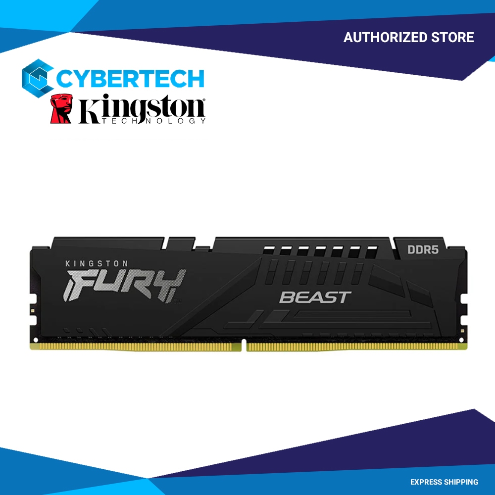 Kingston Fury Beast DDR5 16GB 5600MTS Desktop Memory Single Module ...