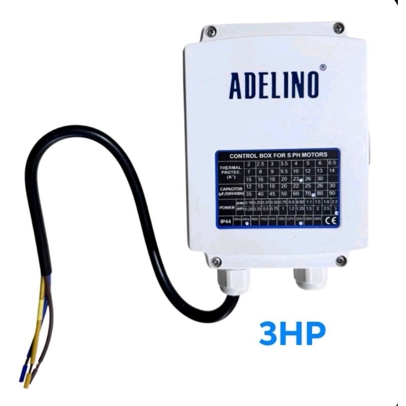 Adelino Submersible deepwell pump control box only 3hp | Shopee Philippines