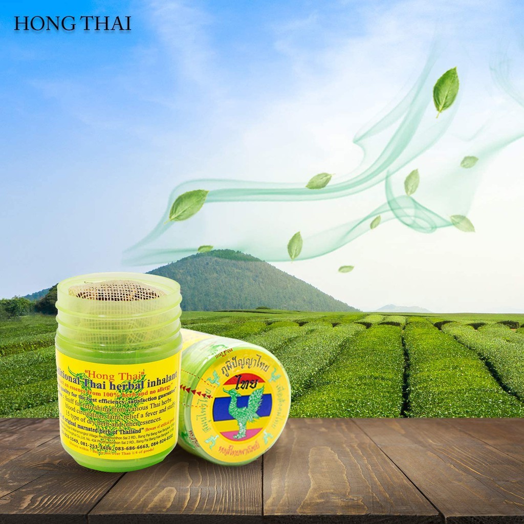 HONG THAI HERB INHALER FOR VERTIGO, MIGRAINE, NASAL CONGESTION ...