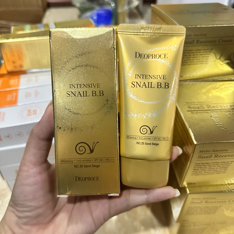 Deopro ce Intensive Snail BB Cream SPF 50+ PA+++ 50ml | Shopee Philippines