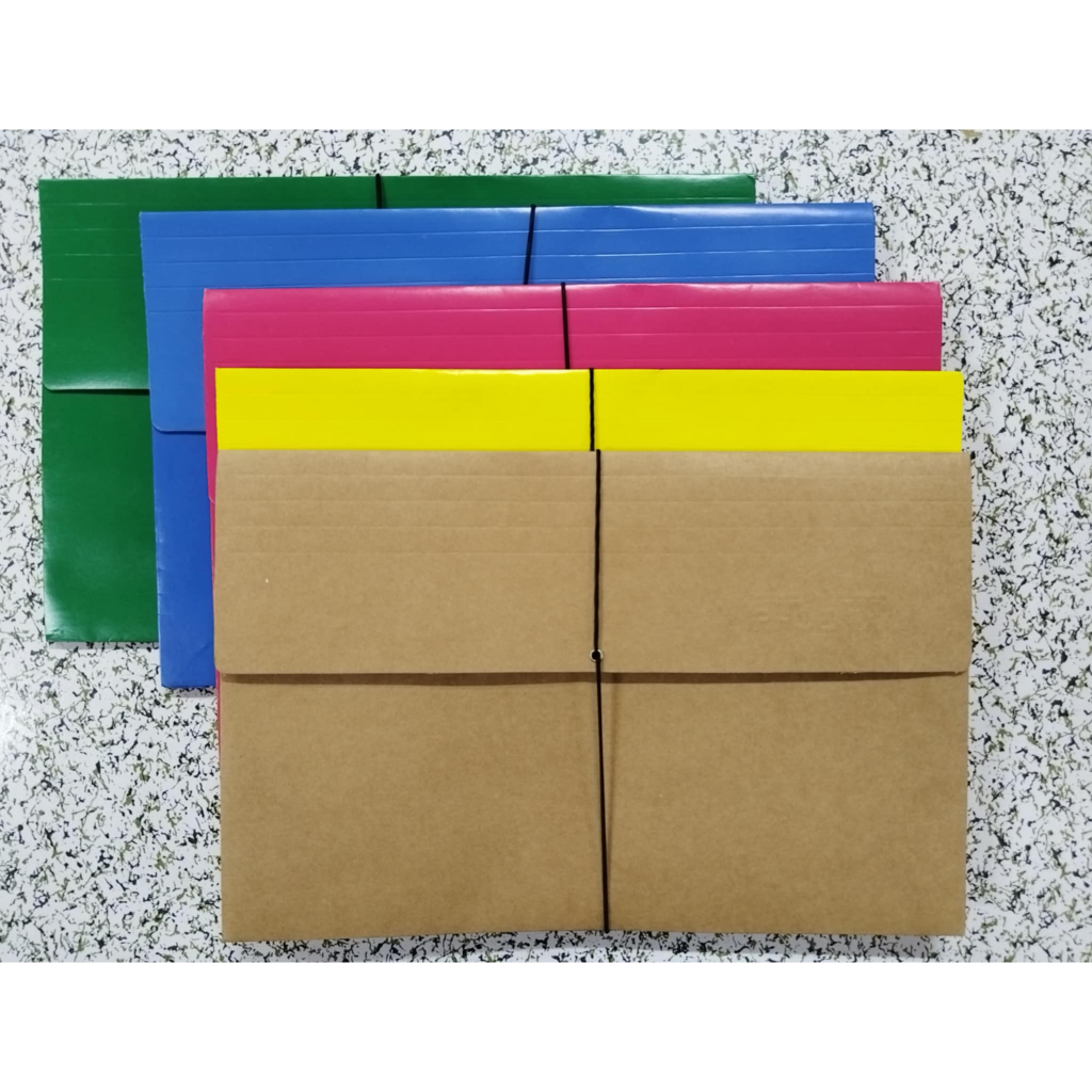 Expanding Envelope Colored/kraft brown with Garter Long / Legal size ...