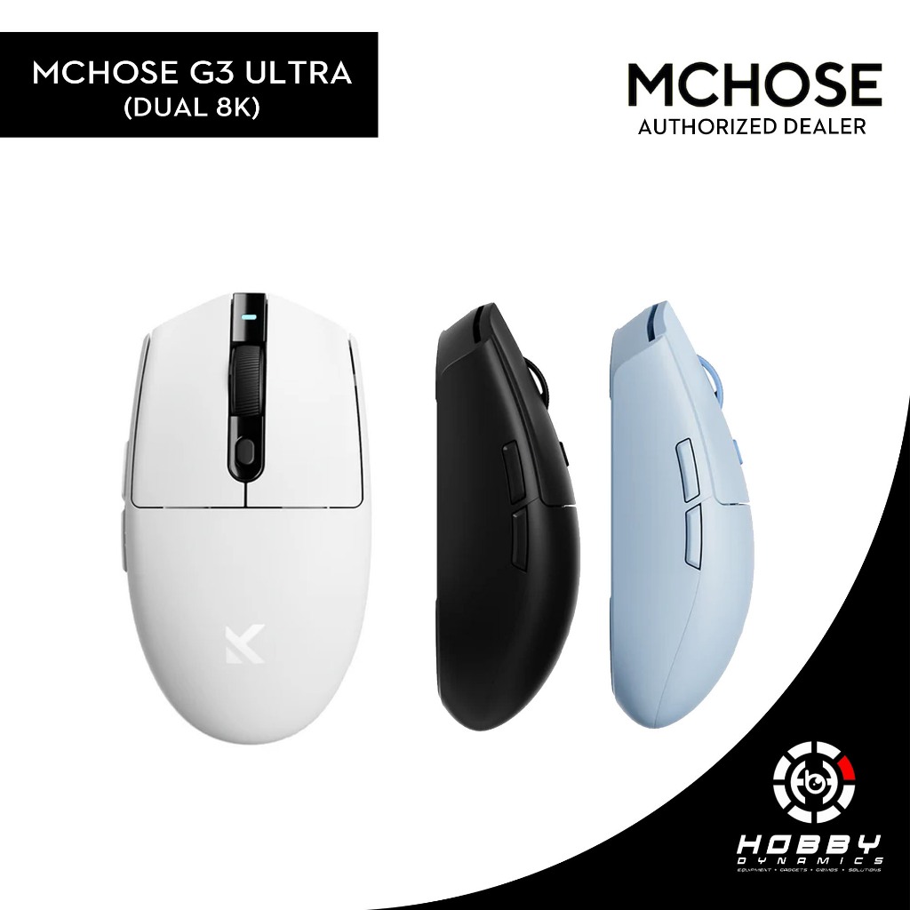 MCHOSE G3 ULTRA (DUAL 8K)HIGH-PERFORMANCE WIRELESS GAMING MOUSE | Shopee Philippines