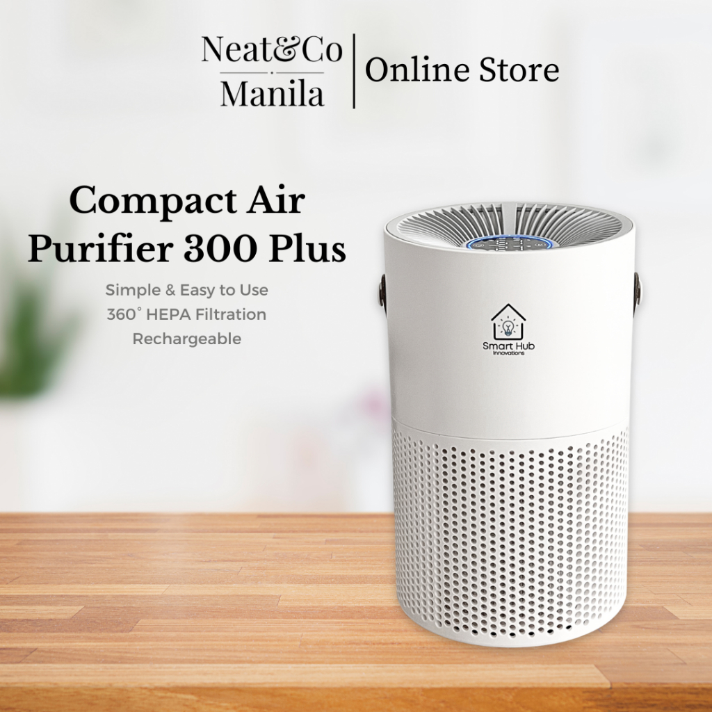 Neat&Co Manila - Compact Air Purifier 300 Plus with HEPA Filtration ...