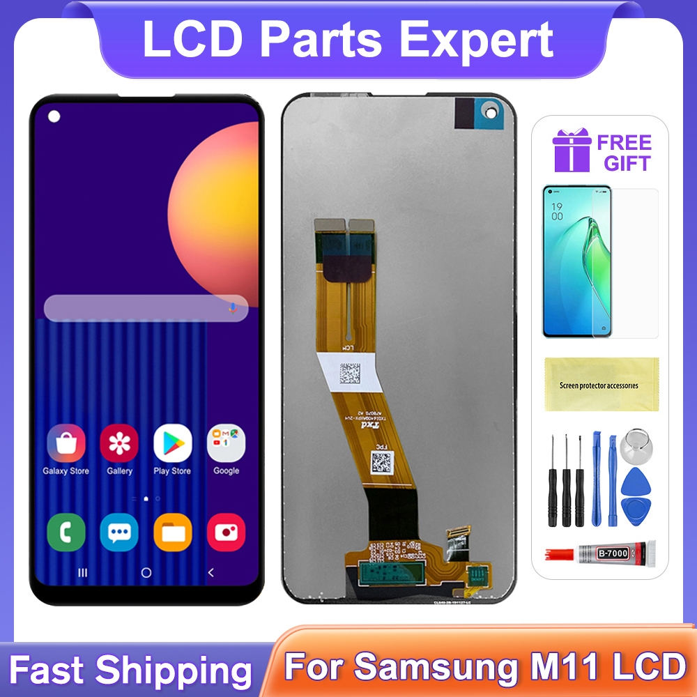 LCD with Frame For Samsung Galaxy M11 M115F LCD Display Touch Screen ...