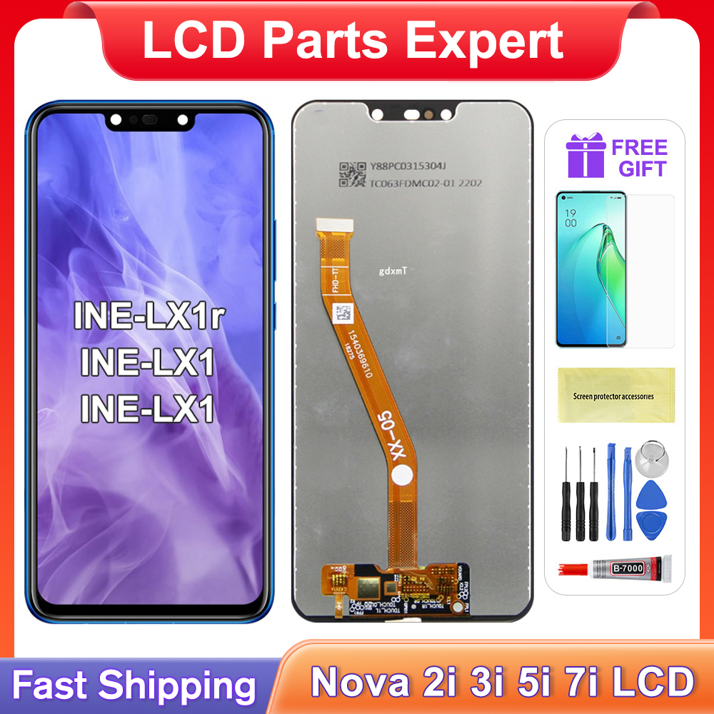 LCD For Huawei Nova 3i / Nova 2i LCD Display Touch Screen with Frame ...