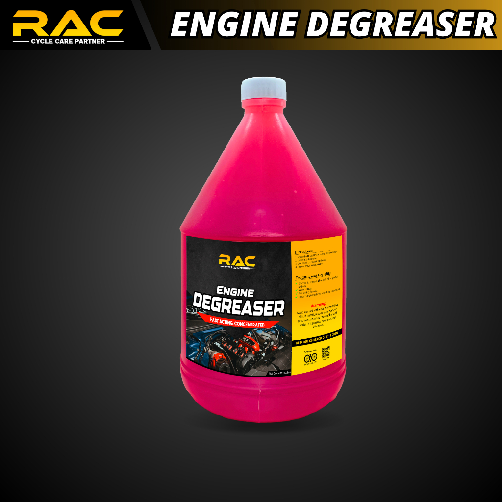 RAC Engine Degreaser / Engine Cleaner / Grease Remover 1 GALLON ...