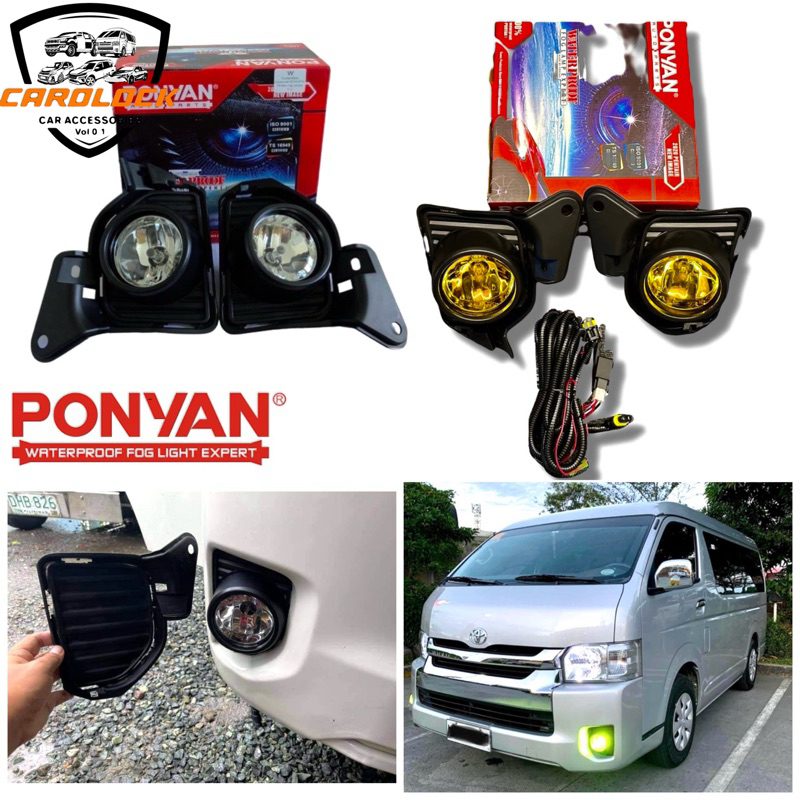 Toyota Hiace GL Grandia 2014 - 2019 Fog Light Glass Lens | Shopee ...