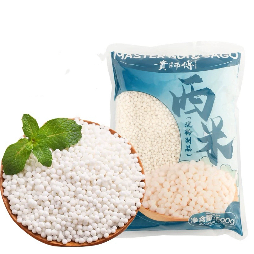 Mini sago pearl Premium Tapioca Pearl/Sui Ma Ma Sago 500g Thai Tapioca ...