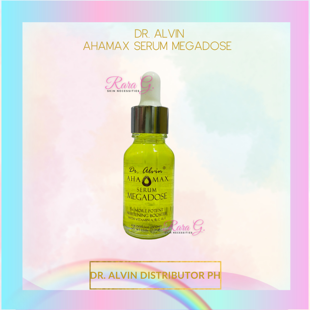 Dr.Alvin AHAMax Megadose Serum Whitening Booster 15ml | Shopee Philippines