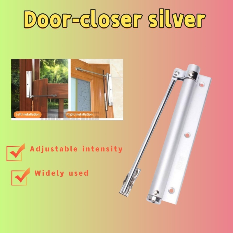 Stainless Steel Automatic Door Closer Buffer Hydraulic Spring Door ...