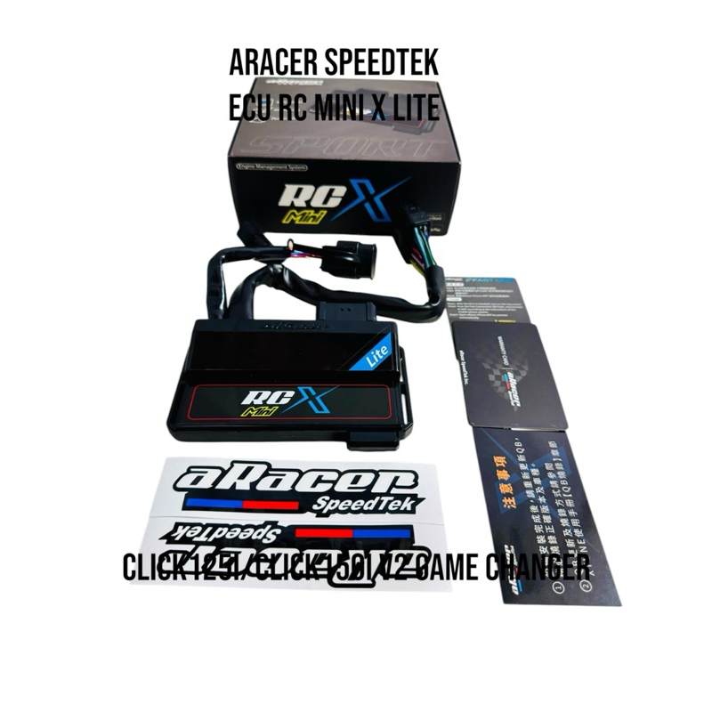 ARACER SPEEDTEK ECU RC MINI X LITE CLICK125i/CLICK150i V2 GAME CHANGER | Shopee Philippines