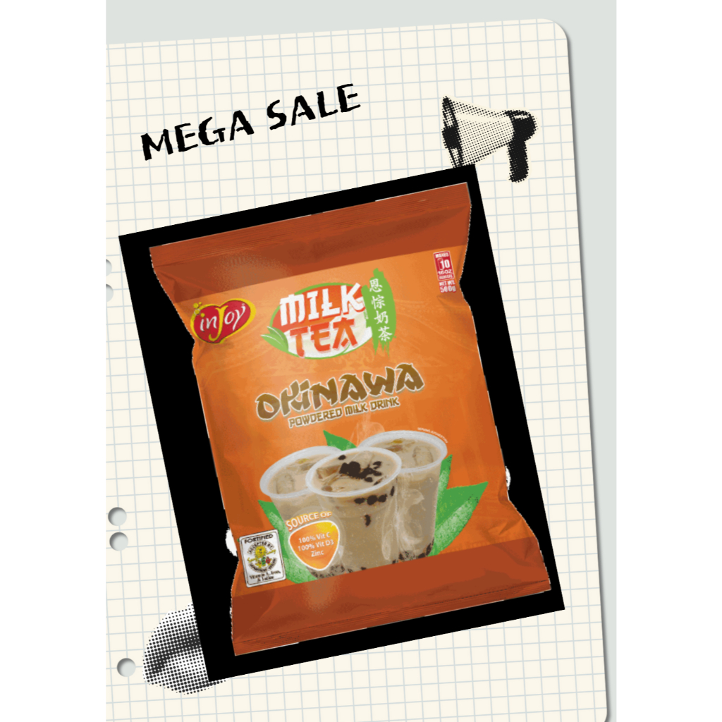 InJoy Okinawa Milk Tea 500g (Bagsak Presyo) | Shopee Philippines