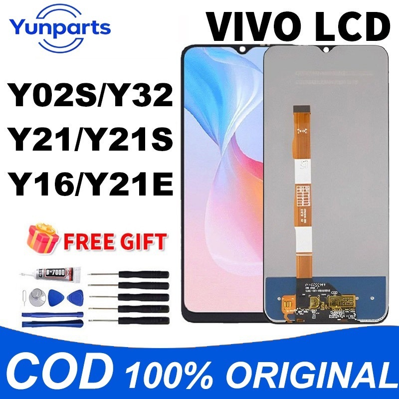 LCD For Vivo Y02S/Y16/Y21S/Y21/Y32 LCD Display Touch Screen Digitizer ...