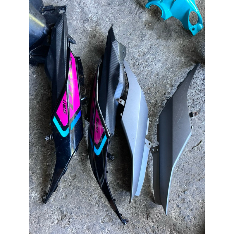 Side fairings mio i 125 Assorted color for repaint only | Shopee ...