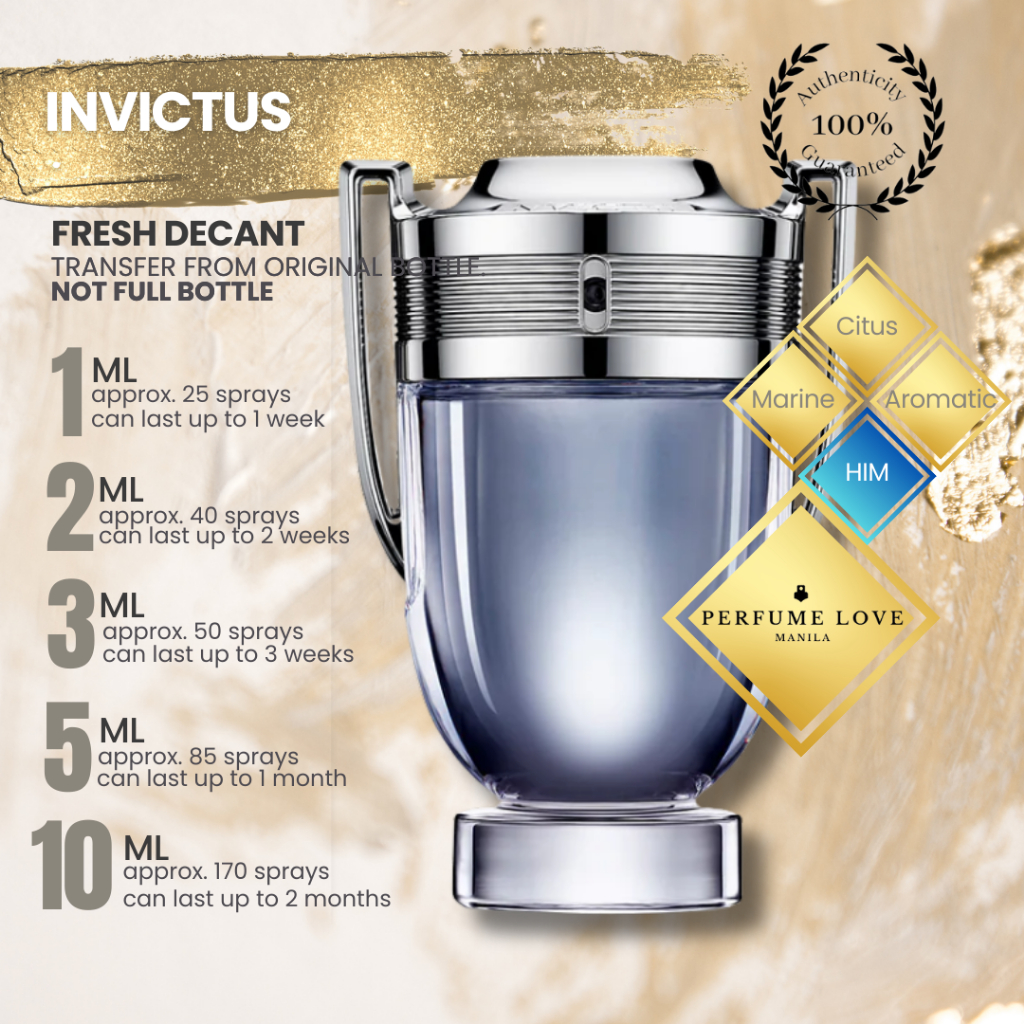 Shop paco rabanne invictus for Sale on Shopee Philippines