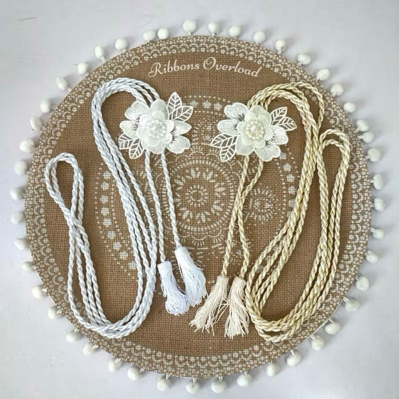 Flower Pearl Bridal Cord | Wedding Cord | Cord only | Cord for ...