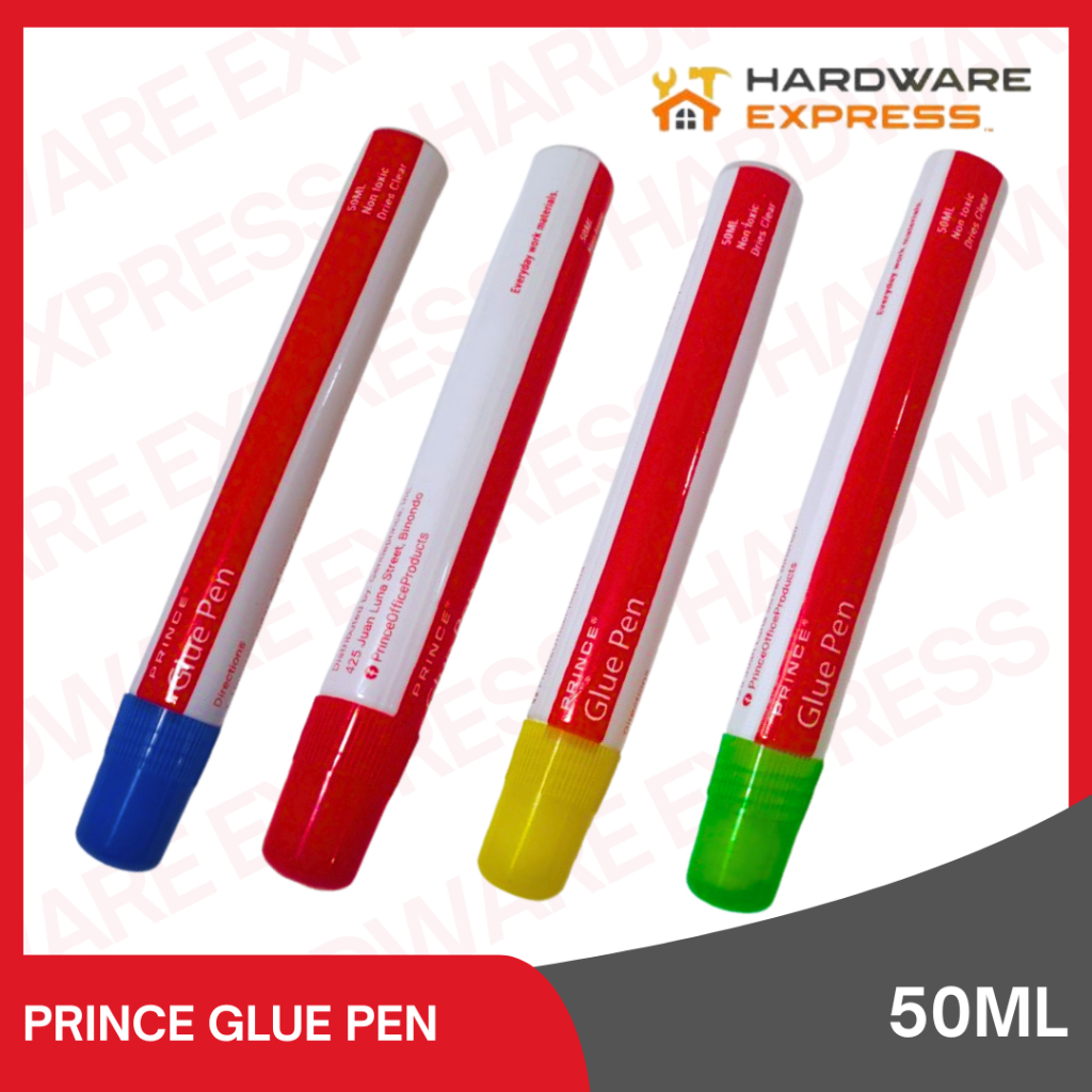 PRINCE Brand Clear Glue Pen (Ramdom Color) | Shopee Philippines