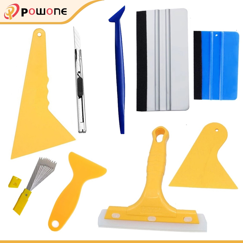 5 In 1 Vinyl Film Tinting Squeegee Scraper Applicator Car Accessories ...