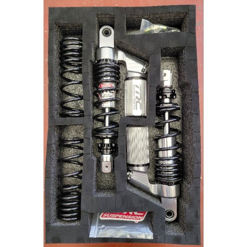 TRC CNC Rear Suspension 305mm 1111-305 Fully Adjustable for Nmax, Aerox ...