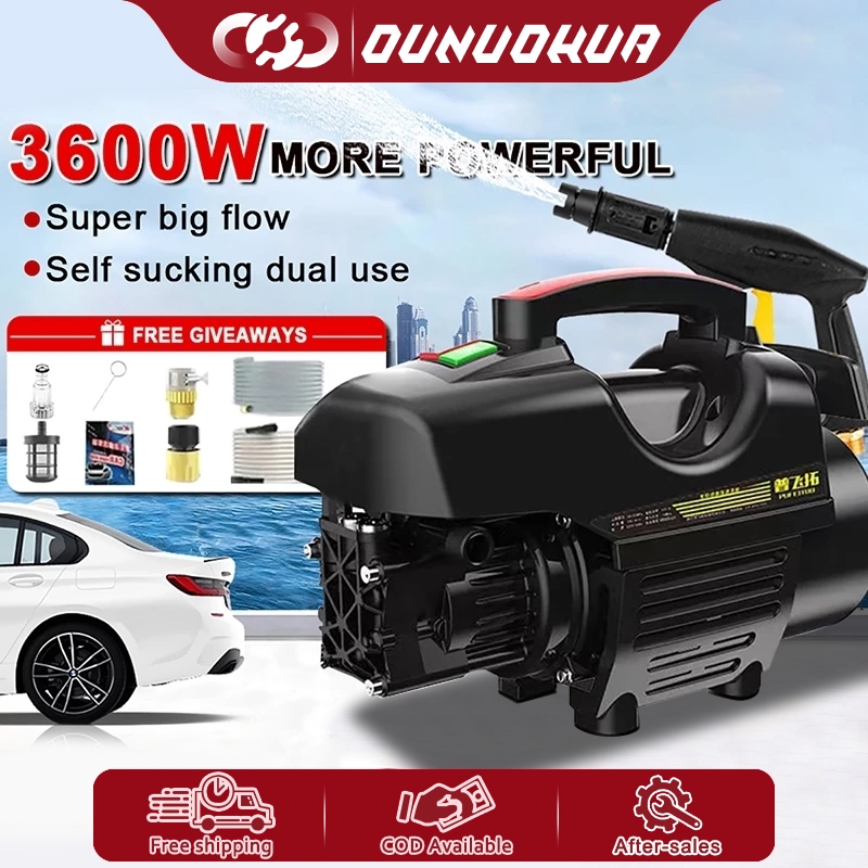 3600W High Pressure Washer Portable Car High Washer washing Machine Spray Pressure Cleaning ...