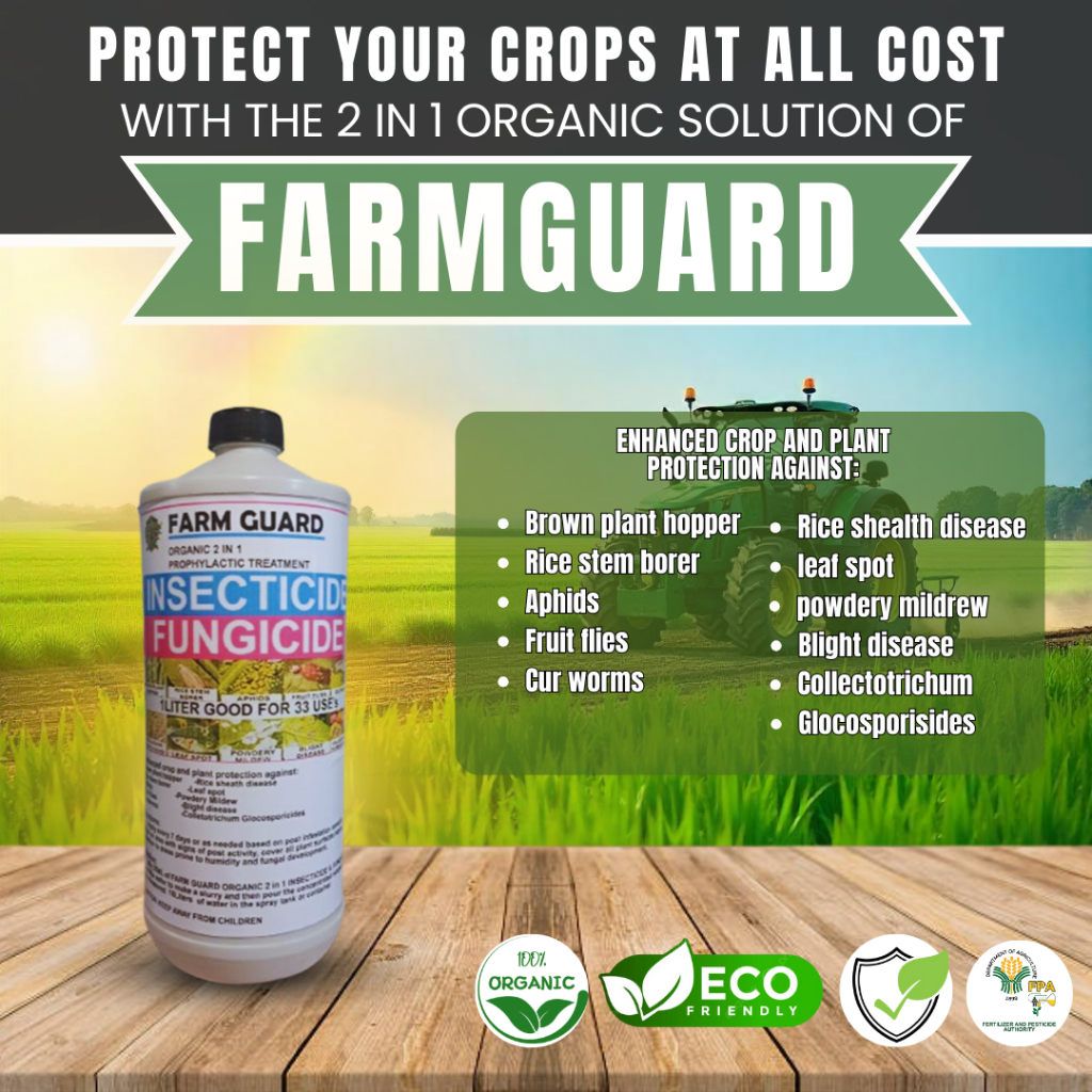 FARMGUARD 2-IN-1 ORGANIC INSECTICIDE & FUNGICIDE [ FARM GUARD Premium ...
