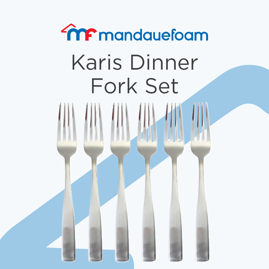 Mandaue Foam Karis Dinner Fork Set/6pc | Shopee Philippines