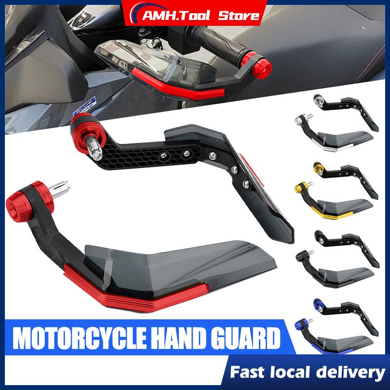 1Pair Universal Aluminum Alloy Motorcycle Hand Guards Handle Protector ...
