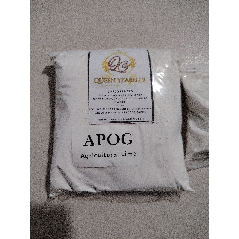 APOG Agricultural Lime 1/2kg | Shopee Philippines