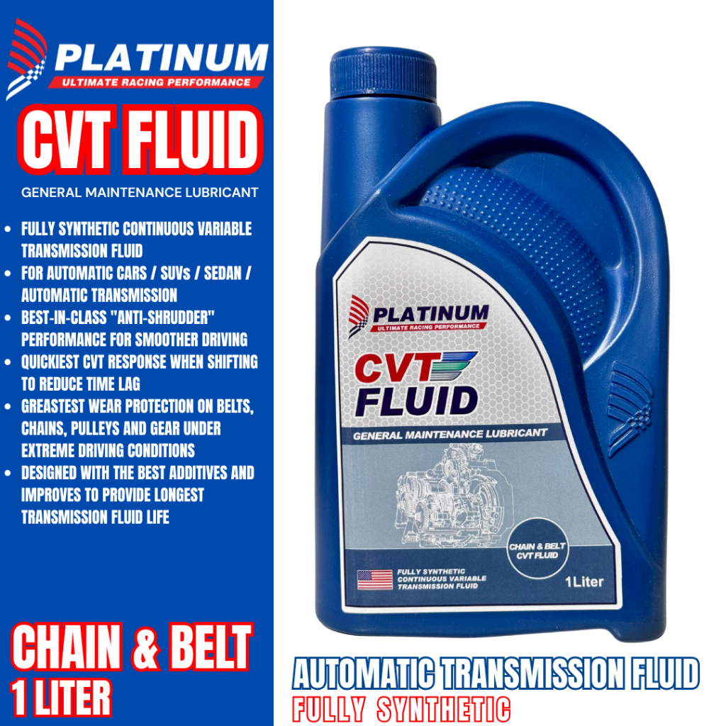 Platinum CVT 1Liter Continuously Variable Transmission Fluid | Shopee ...