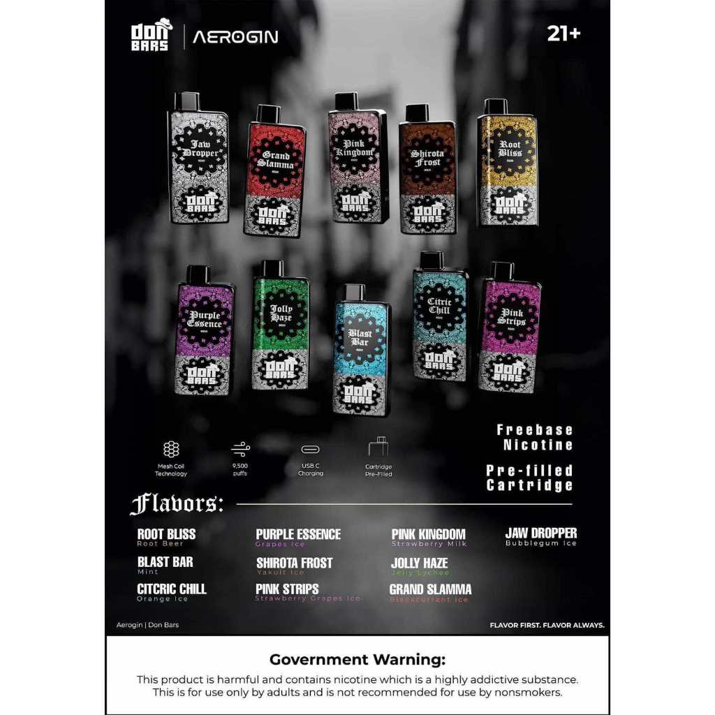 DON BARS BY WHAMOS CRUZ (PODS ONLY) | Shopee Philippines