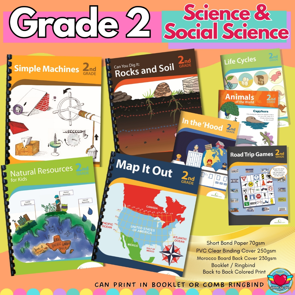GRADE 2 (SCIENCE & SOCIAL SCIENCE) Activity Workbook Worksheet ...
