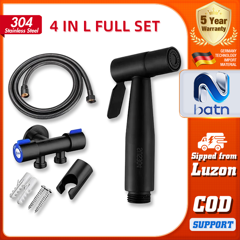 【Neo】Stainless Steel 304 Bidet Set Heavy Duty Bidet Spray Set For ...