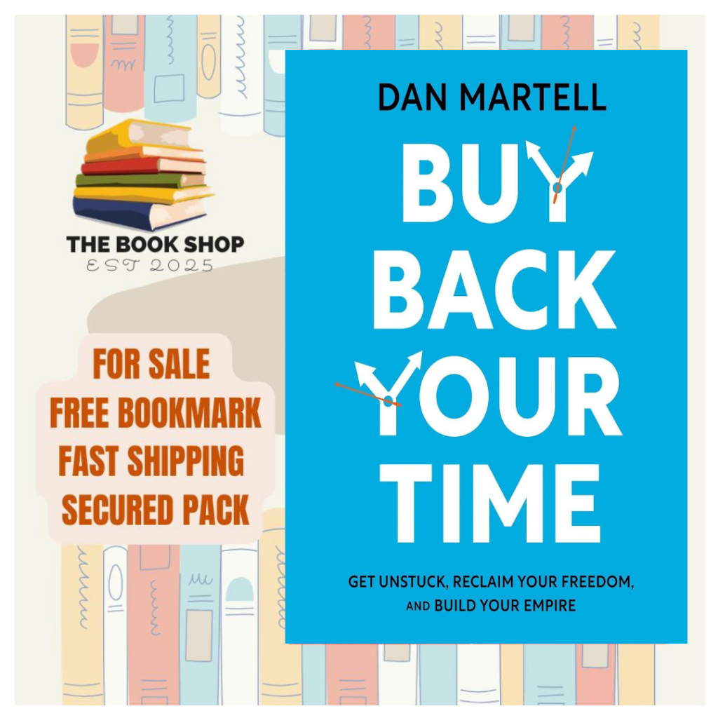 Buy Back Your Time by Dan Martell - with free bookmark | Shopee Philippines