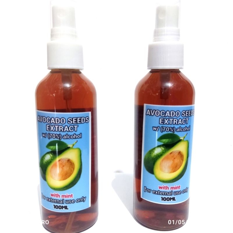 AVOCADO SEEDS and bulb extract/1 bottle 100ml(wala sliced seeds sa loob ...