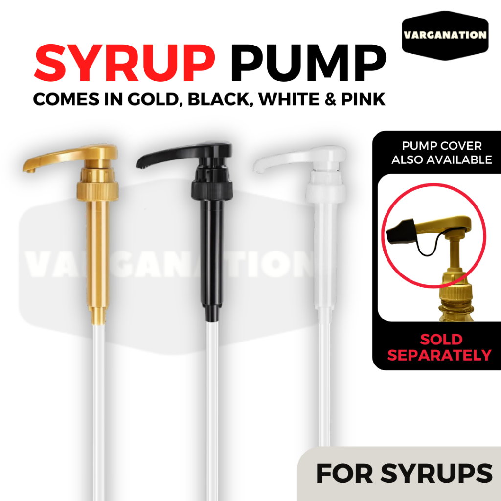 Syrup Pump Dispenser 7.5ml for Torani DaVinci Starbucks Syrups - Fits ...