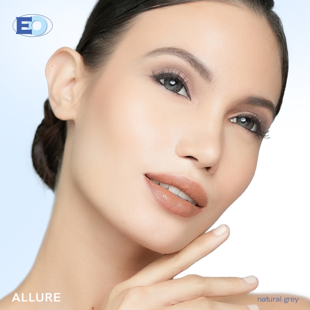 EO Allure Natural Grey | Graded Gray Contact Lenses (12 months ...