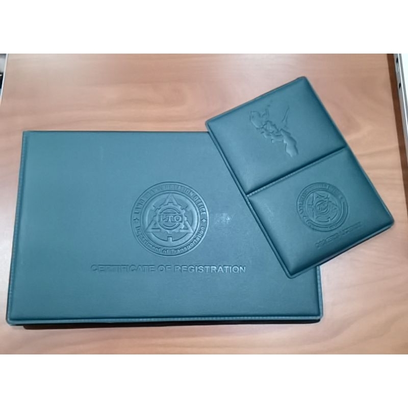 A4 SIZE ORCR HOLDER and DRIVER’S LICENSE HOLDER ( GORDON MATERIAL WITH ...