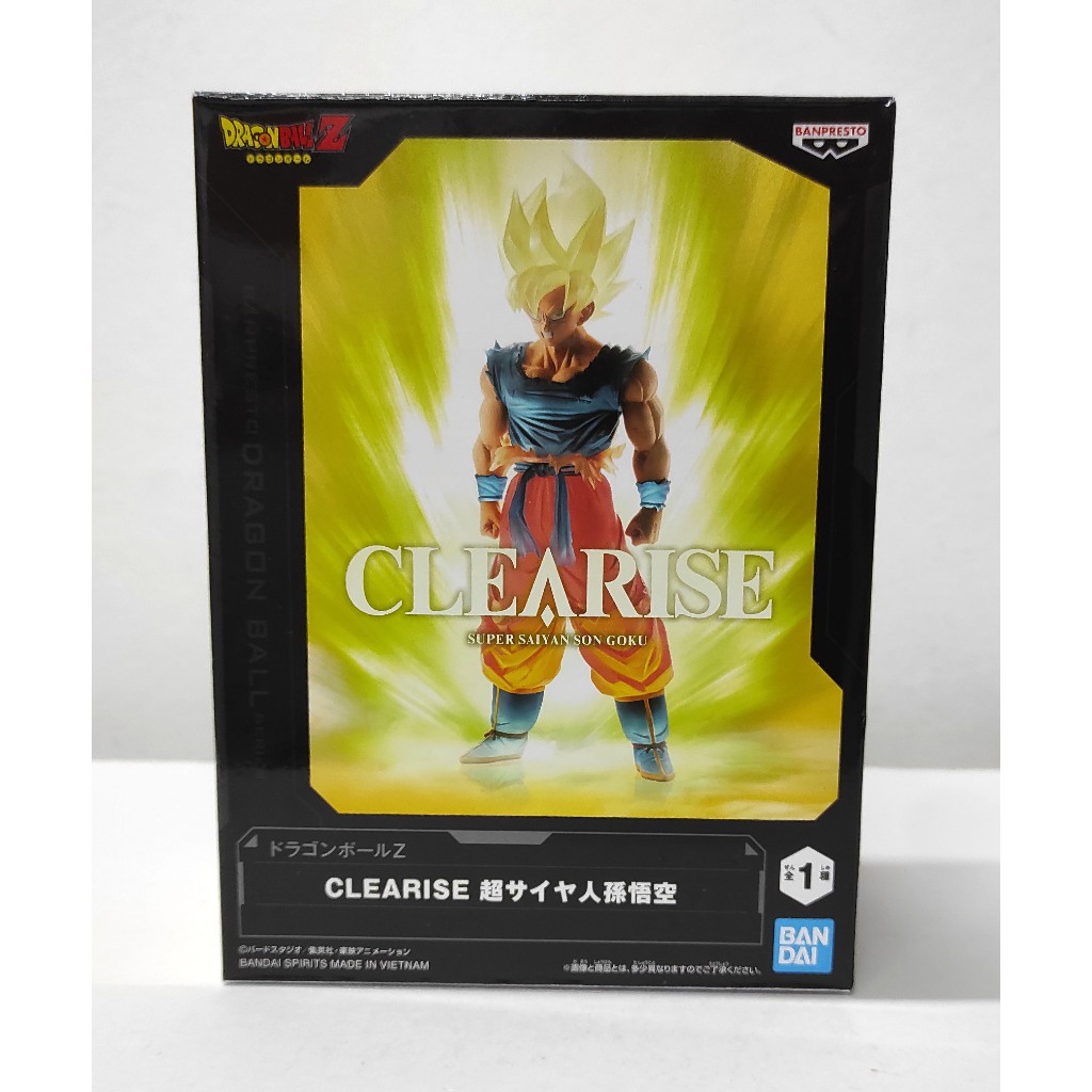 Dragon Ball Z CLEARISE SSJ SON GOKU AUTHENTIC figure | Shopee Philippines