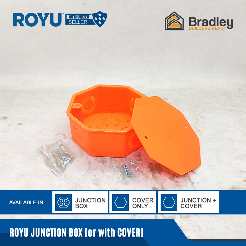 Royu Junction Box (or with Cover) | Shopee Philippines