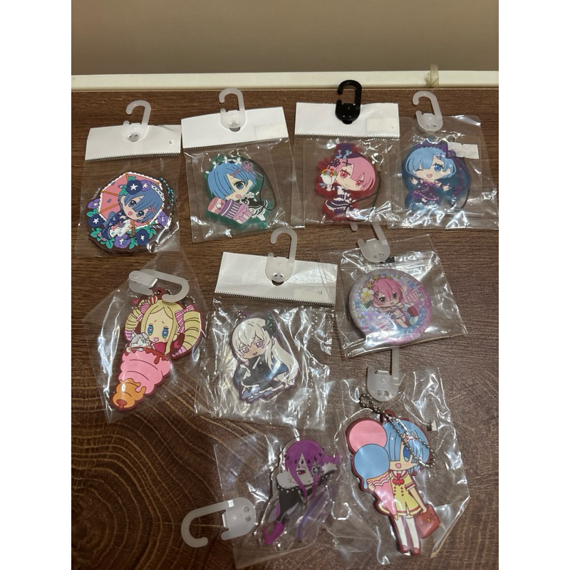 Assorted Re:Zero Merchandise - Daphne Rem Ram Echidna Beatrice | Shopee ...