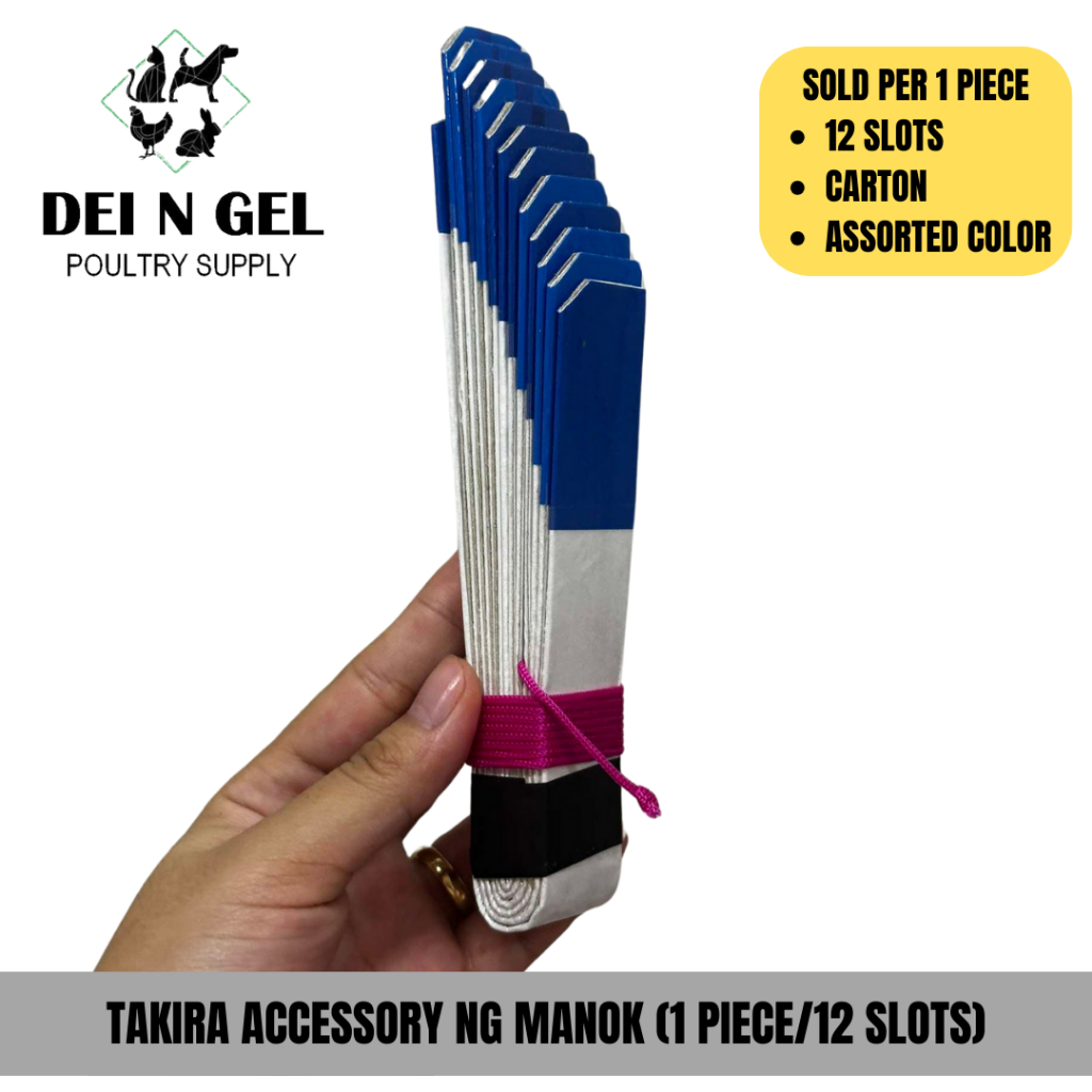 TAKIRA TAKERA HOLDER ACCESSORY NG MANOK (1 PIECE/12 SLOTS) | Shopee ...