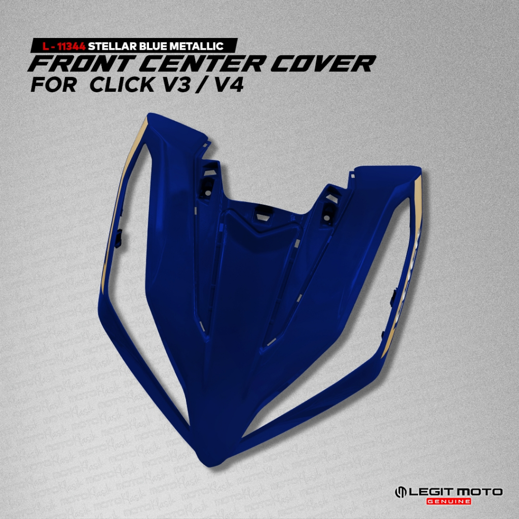 LEGITMOTO HONDA CLICK V3 / V4 FRONT CENTER COVER FRONT V COVER FOR ...