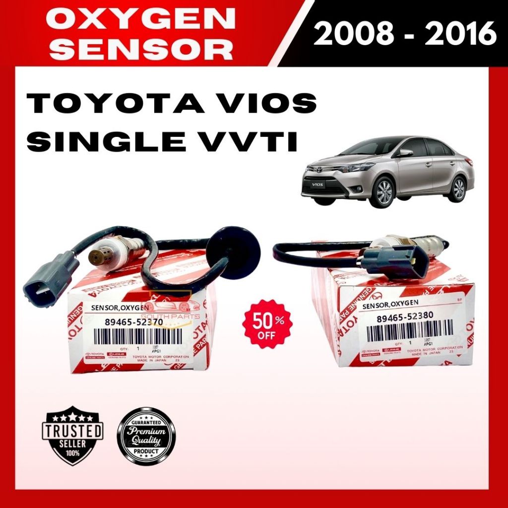 ON SALE! OXYGEN SENSOR SET for TOYOTA VIOS SINGLE VVTI (FRONT & BACK ...