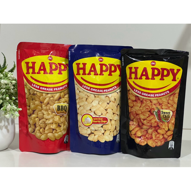 HAPPY LESS GREASE PEANUT 100g | Shopee Philippines