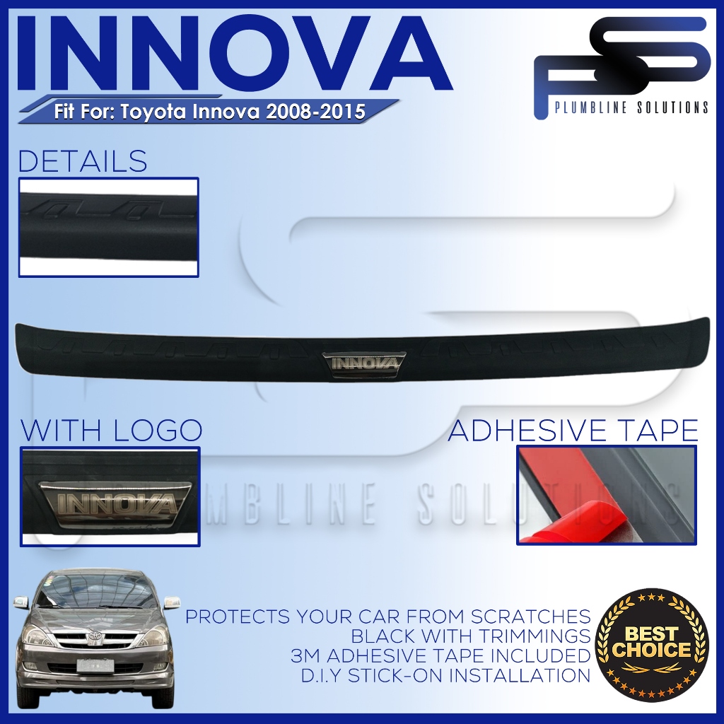 Rear Stepsill for Toyota Innova 2008 - 2015 / 2016 - 2020 / 2021 ...