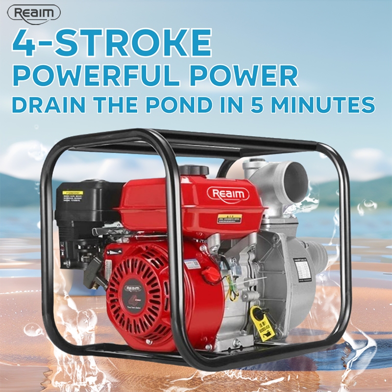 REAIM Gasoline Engine Jetmatic Water Pump Motor 10000W High Power ...