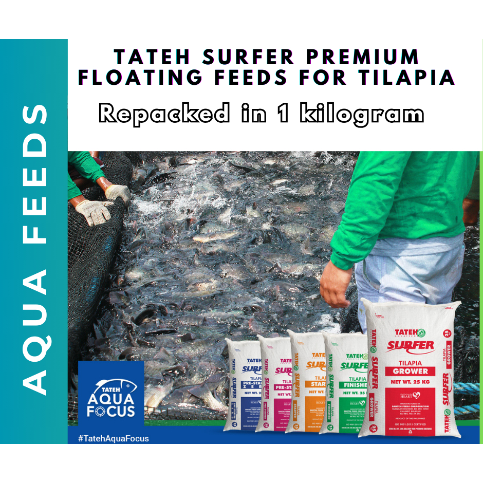 Tateh Floating Feeds For Tilapia (Pre-starter Zero/Pre-starter/Starter ...