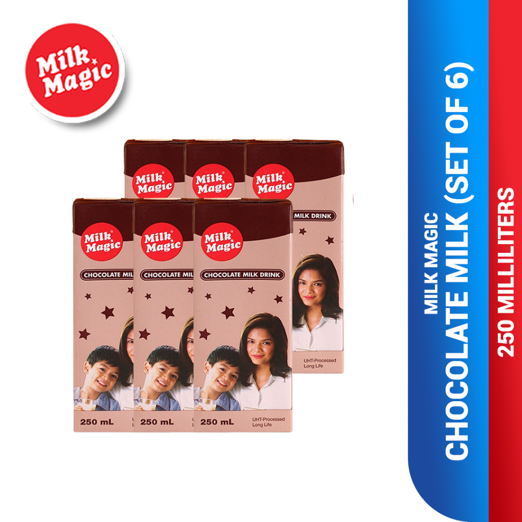 Milk Magic - Chocolate Milk 250ml (Set of 6) - Expiry Date: December 10 ...