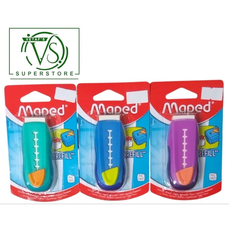 MAPED UNIVERSAL GOM STICK ERASER (REFILLABLE) #012000 | Shopee Philippines
