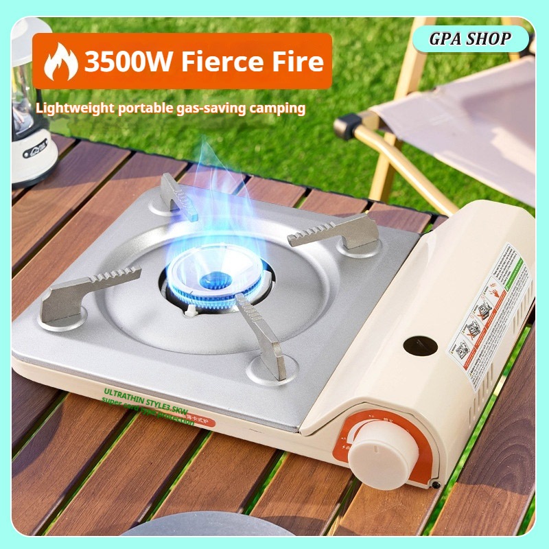 Cassette Furnace Slim Portable - 3500W Camping Home Piezoelectric ...